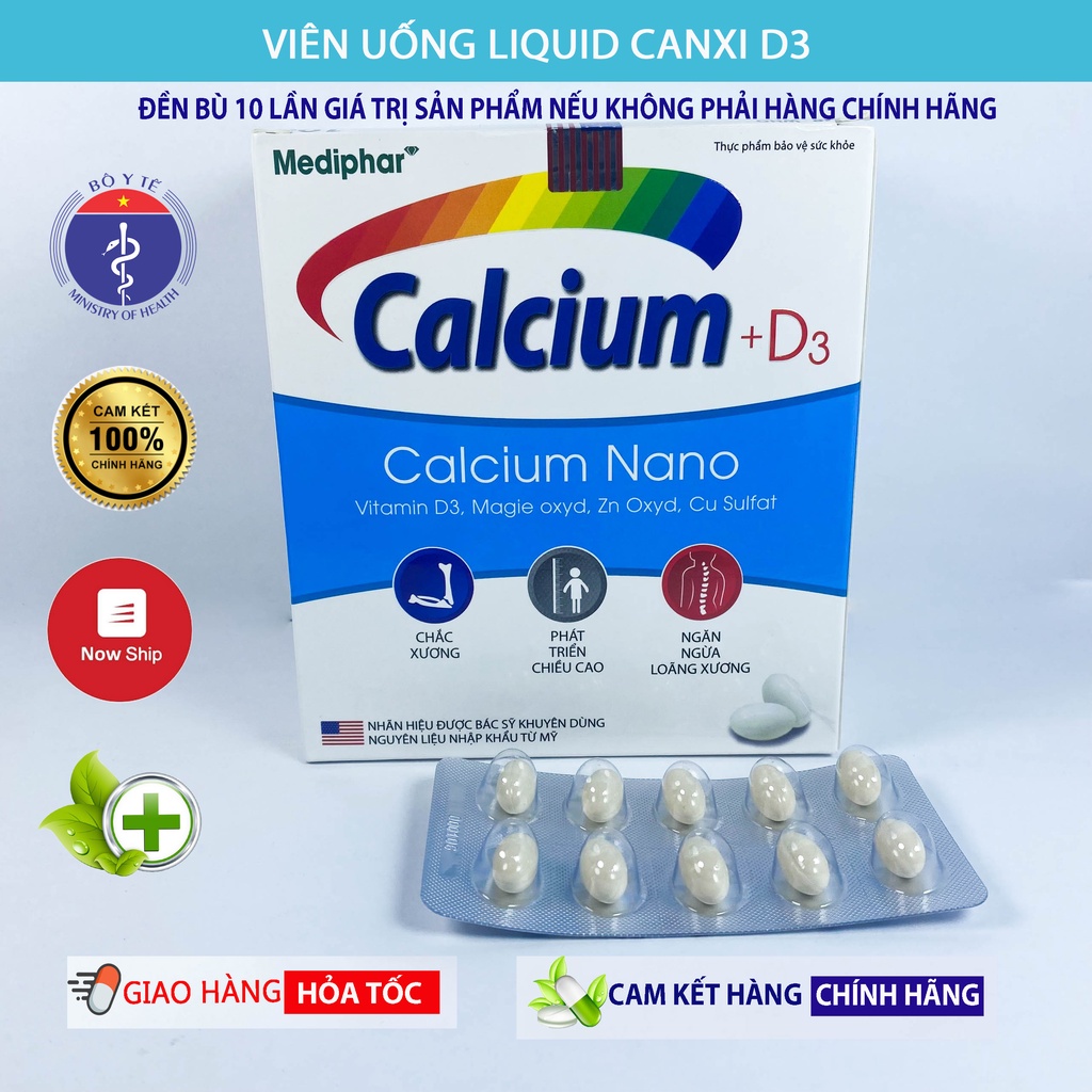 Liquid CALCIUM NANO - Supplement CALCIUM, Vitamins And Minerals ...