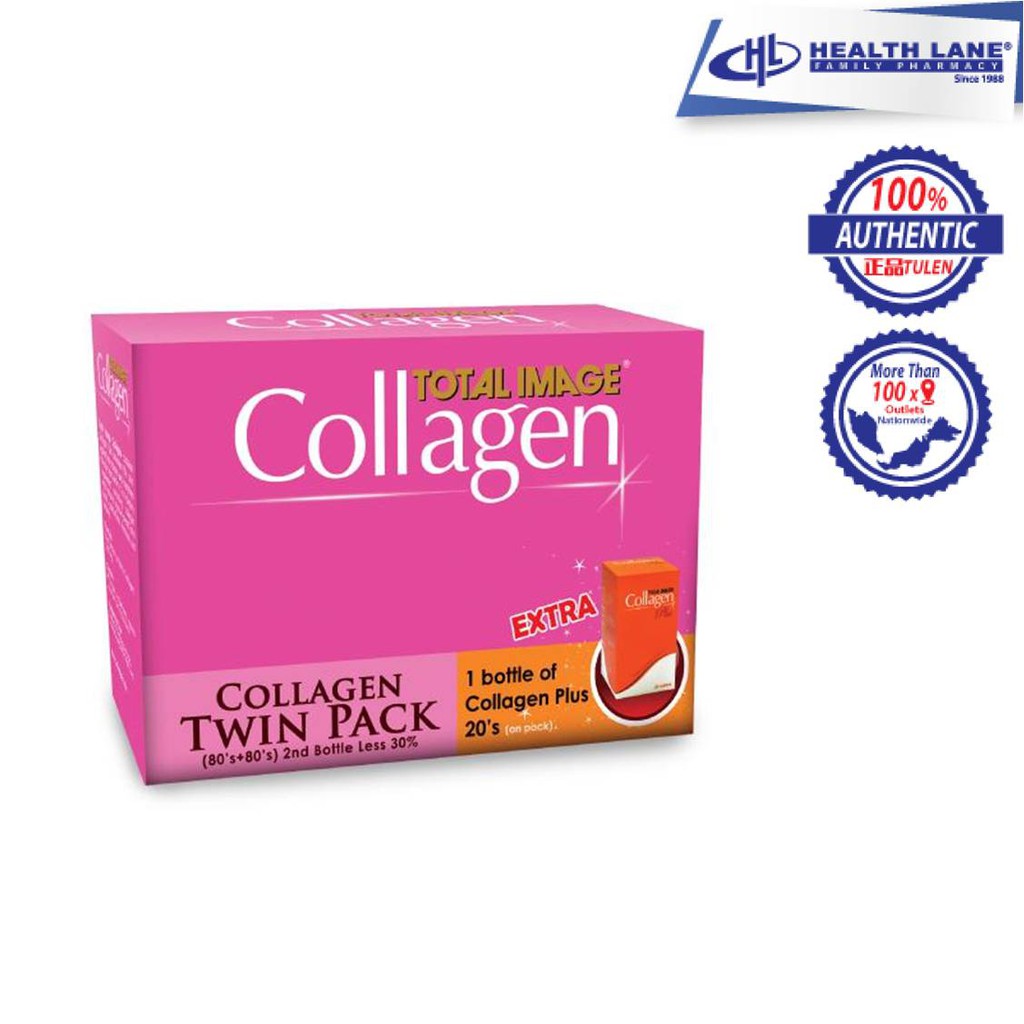 TOTAL IMAGE COLLAGEN (80'S X 2 + FOC) | Shopee Malaysia