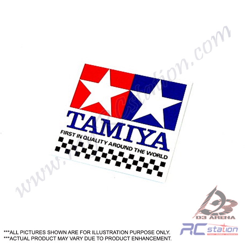 Tamiya #66001 - Tamiya Sticker (S) 61mmx58mm [66001] | Shopee Malaysia