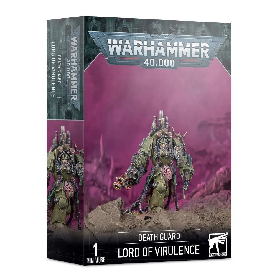 Warhammer 40K Death Guard Lord of Virulence | Shopee Malaysia