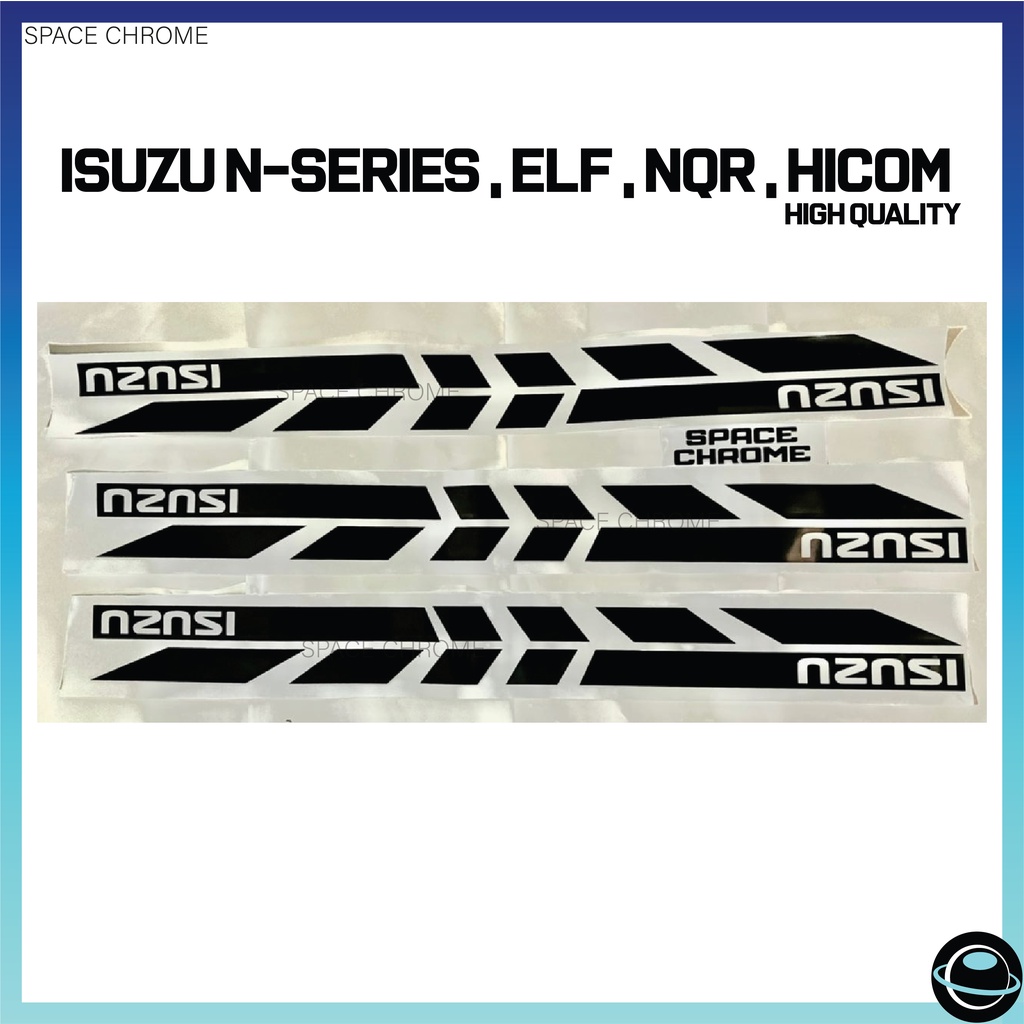 ISUZU N-Series ELF Hicom Door Sticker High Quality ISUZU N Series Hicom ...