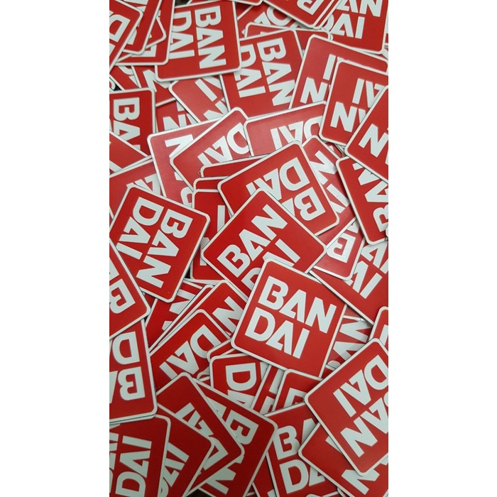 Bandai Spirits Logo Sticker/Bandai Spirits Waterproof Waterproof ...