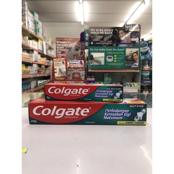 COLGATE TOOTHPASTE FRESH COOL MINT 75G 250G | Shopee Malaysia