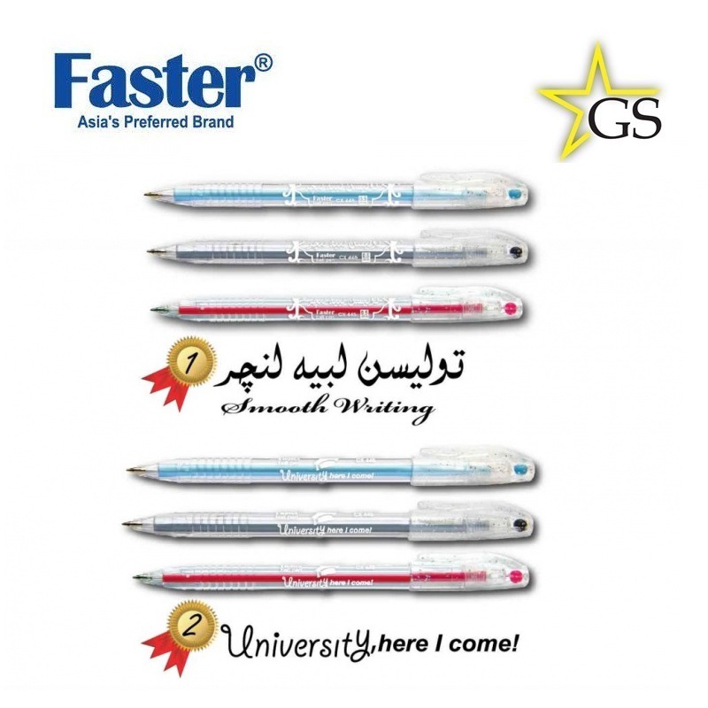 FASTER BALL POINT PEN BP-CX-445 | Shopee Malaysia