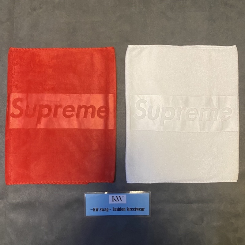 Supreme Towel SUP Box Logo Bath Face Towel Bath Supreme Tuala Sport GYM ...