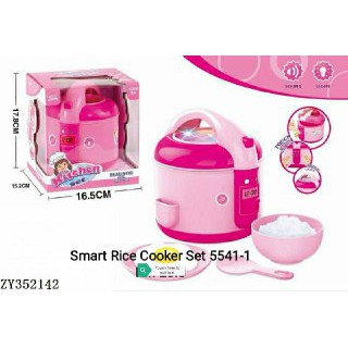 Kids Rice Cooker With Light & Sound Kitchen Playset for Girl | Shopee ...