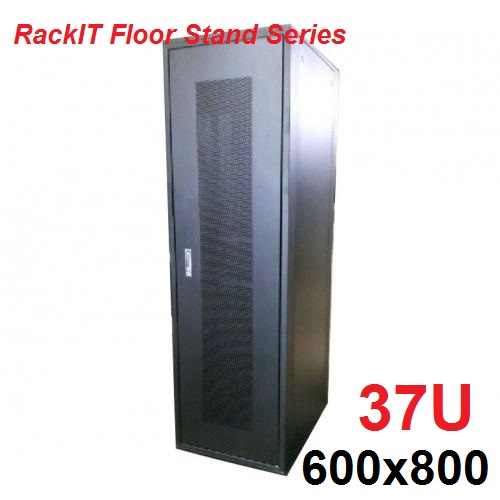 Hotdeal RackIT Standard 19" 600X800 37U Floor Stand Server Rack - 37U ...