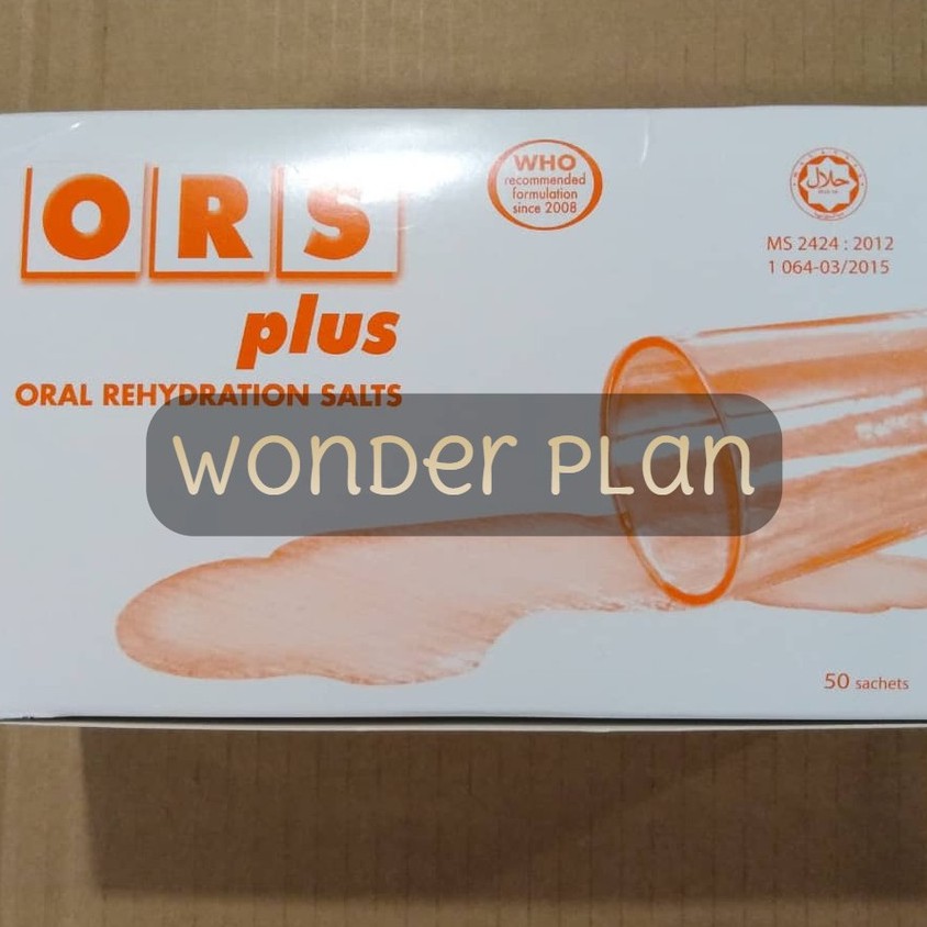 ORS Plus Orange Flavour Sachets 50s | Shopee Malaysia