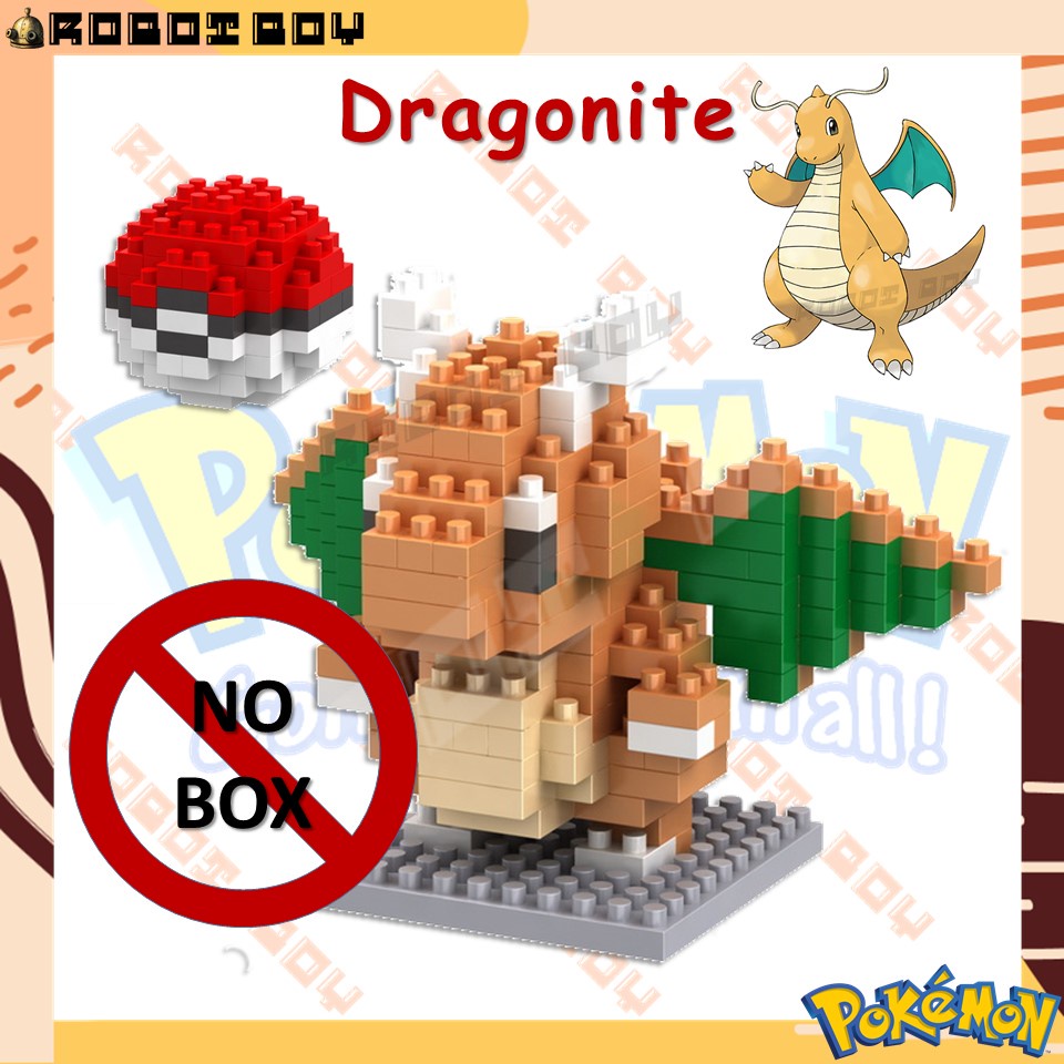 🔥Ready Stock🔥Pokemon Block Nano Block Building Block Toy Pikachu Charmamder Charizard Mewtwo ...