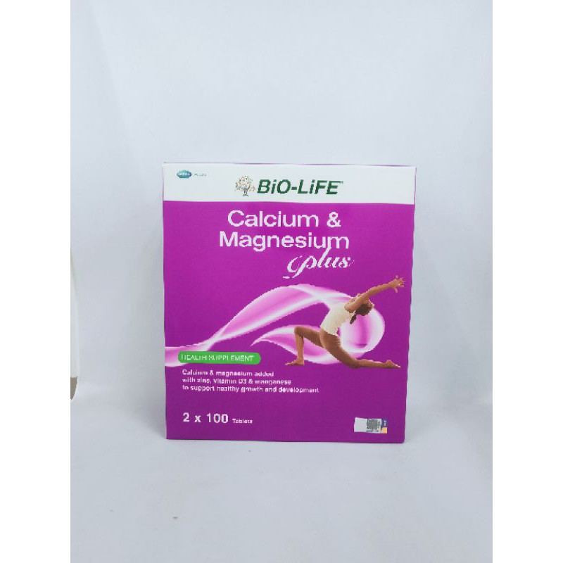 Bio-Life Calcium & Magnesium Plus 100'sx2 | Shopee Malaysia