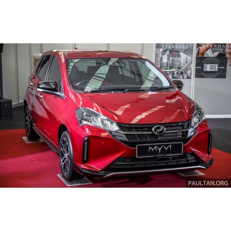 PERODUA MYVI R76 CRANBERRY RED 2K CAR PAINT / CAT KERETA 2K | Shopee ...