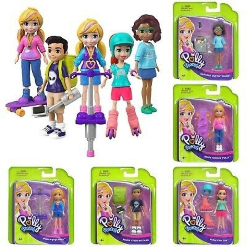 Polly Pocket Go Tiny Active Doll - Combo Set | Shopee Malaysia