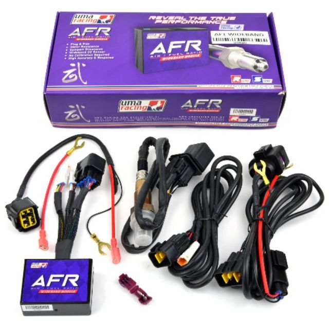 Uma 100%ORI AFR O2 SENSOR/Uma Racing AFR Air / Fuel Ratio AF1 Wideband ...