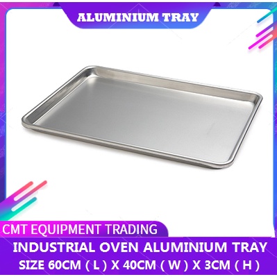 Aluminium tray for industril oven 60cm x 40 cm, stainless steel wire ...