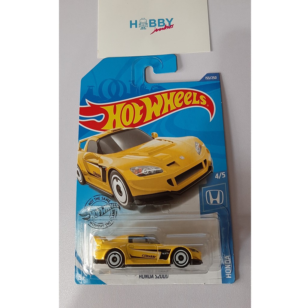 HOT WHEELS 2020 HONDA S2000 S2K Yellow Series Mattel Diecast Car Model ...
