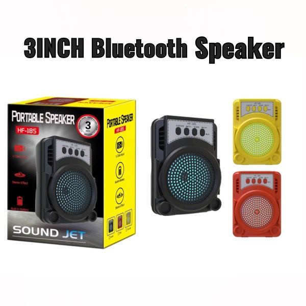 Portable Speaker 3 inch Mini Speaker HF-185 Wireless Bluetooth Speaker ...