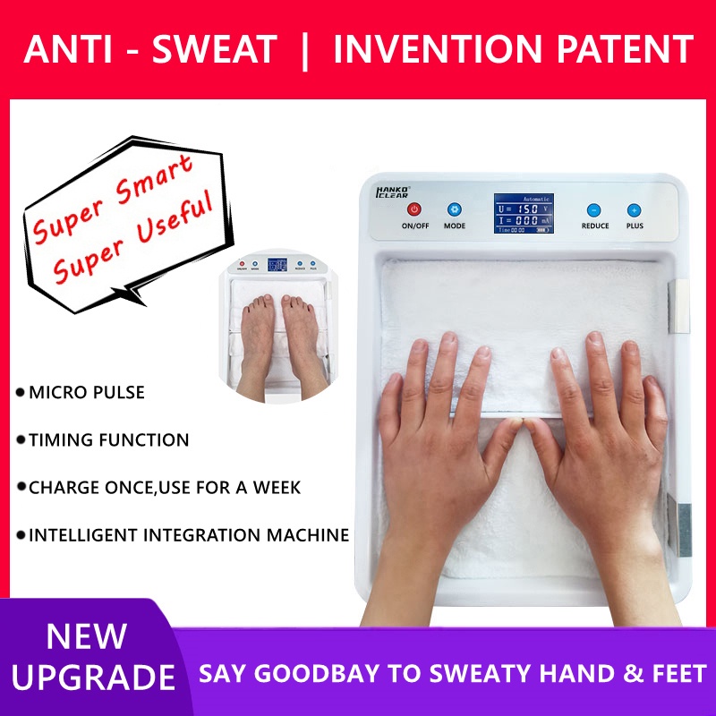 Anti-Sweat Hand and Foot Iontophoresis Machine Treat Hyperhidrosis ...