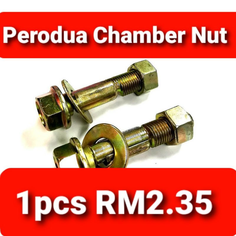 Camber Adjustment Bolt Alignment Perodua (Camber Nut) | Shopee Malaysia
