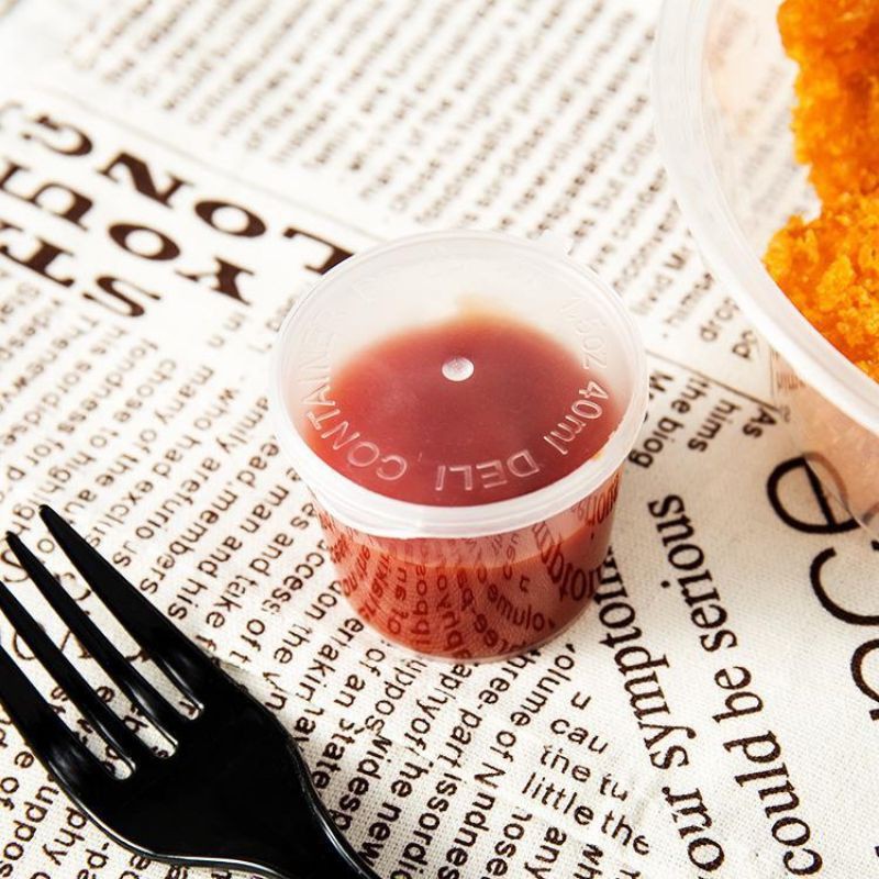 RORA - (50 Pcs) 25/40/60/100/125/150 ml Cup Sauce Container / Mini Cup ...