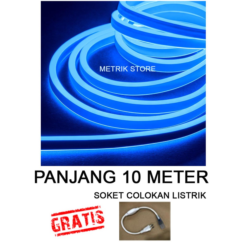 Neon Flex (10 Meters) 220V Ceiling Decorative Light Meter Flexible Sign ...