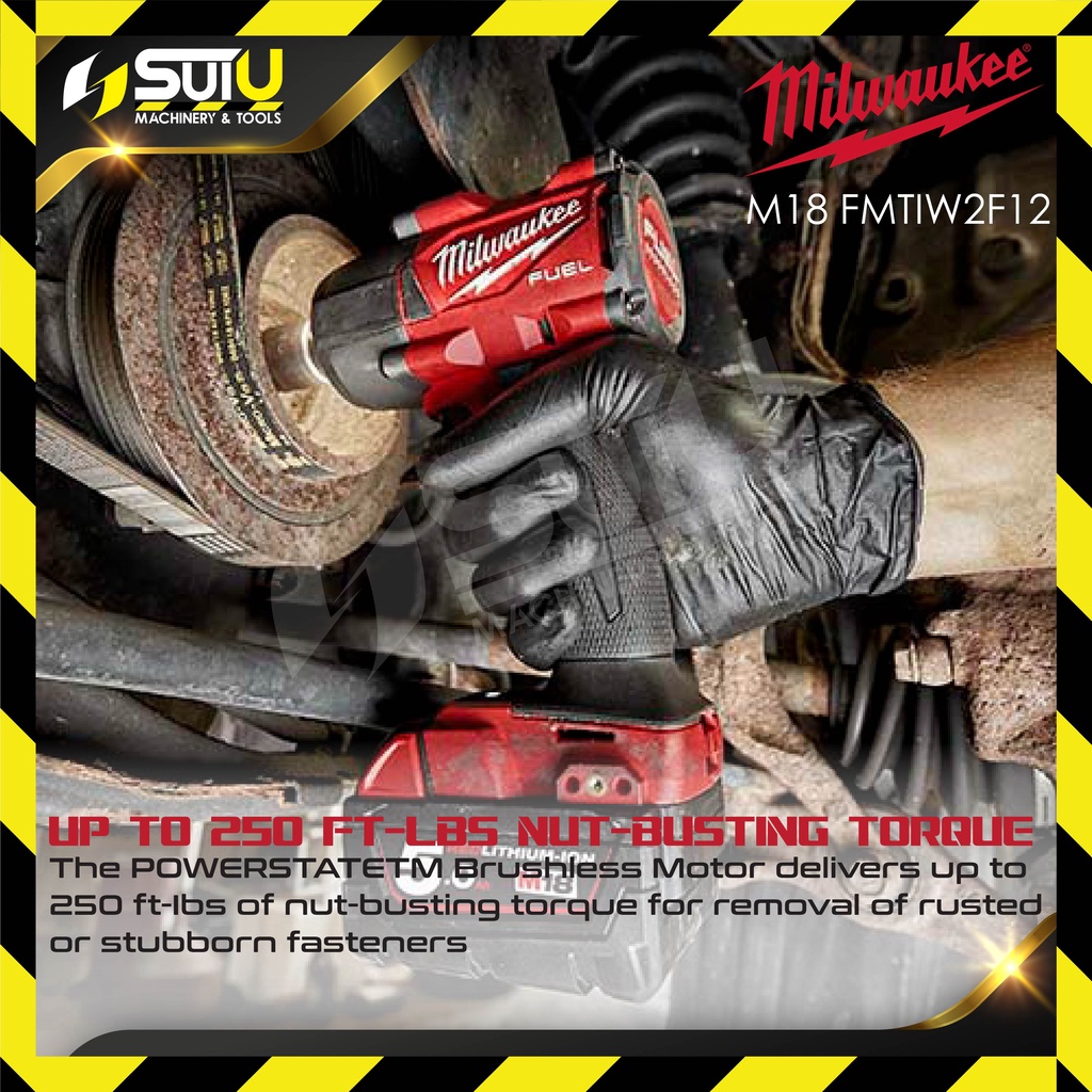 MILWAUKEE M18 FMTIW2F12-0X0 AISA / FMTIW2F12-502X FUEL™ Gen II 1/2 ...