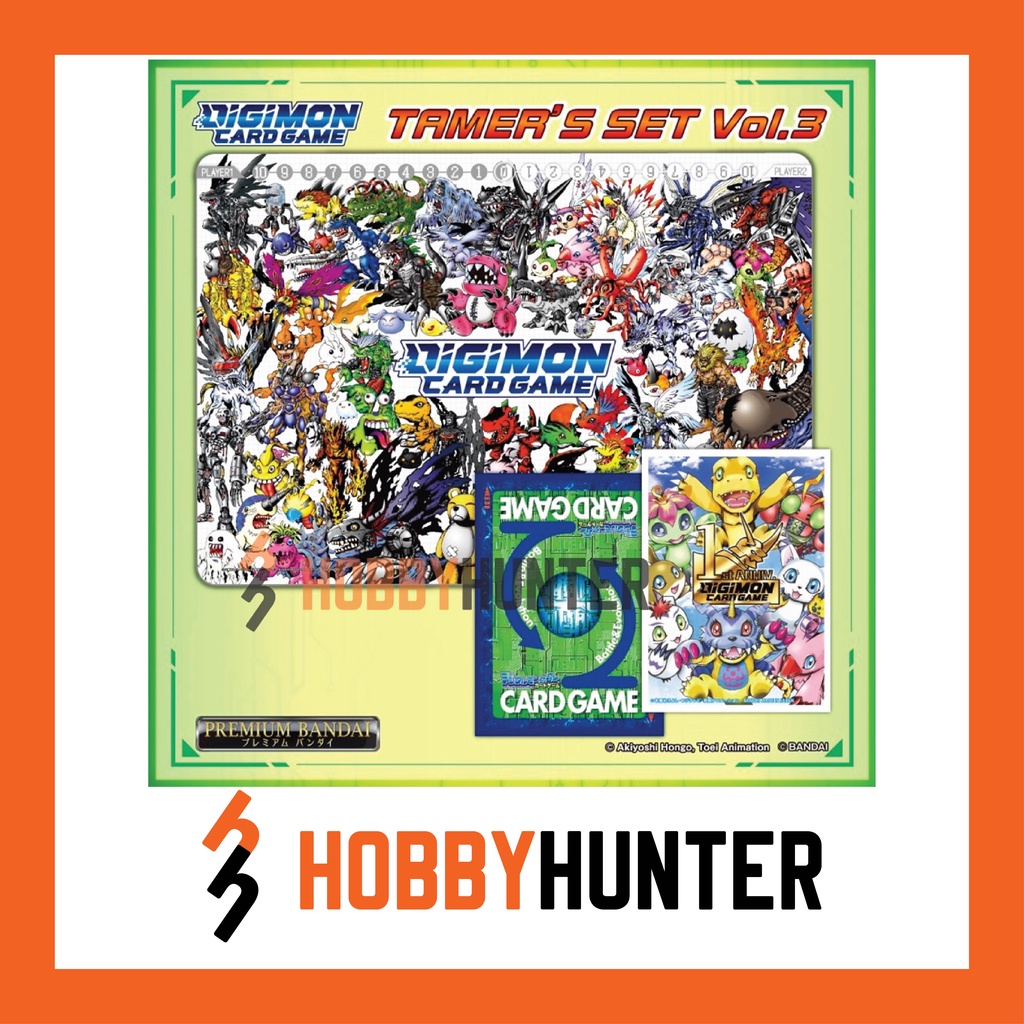 ( Stock Ready ) Bandai P-bandai DIGIMON CARD Tamer Goods Set 3 PB-05 ...