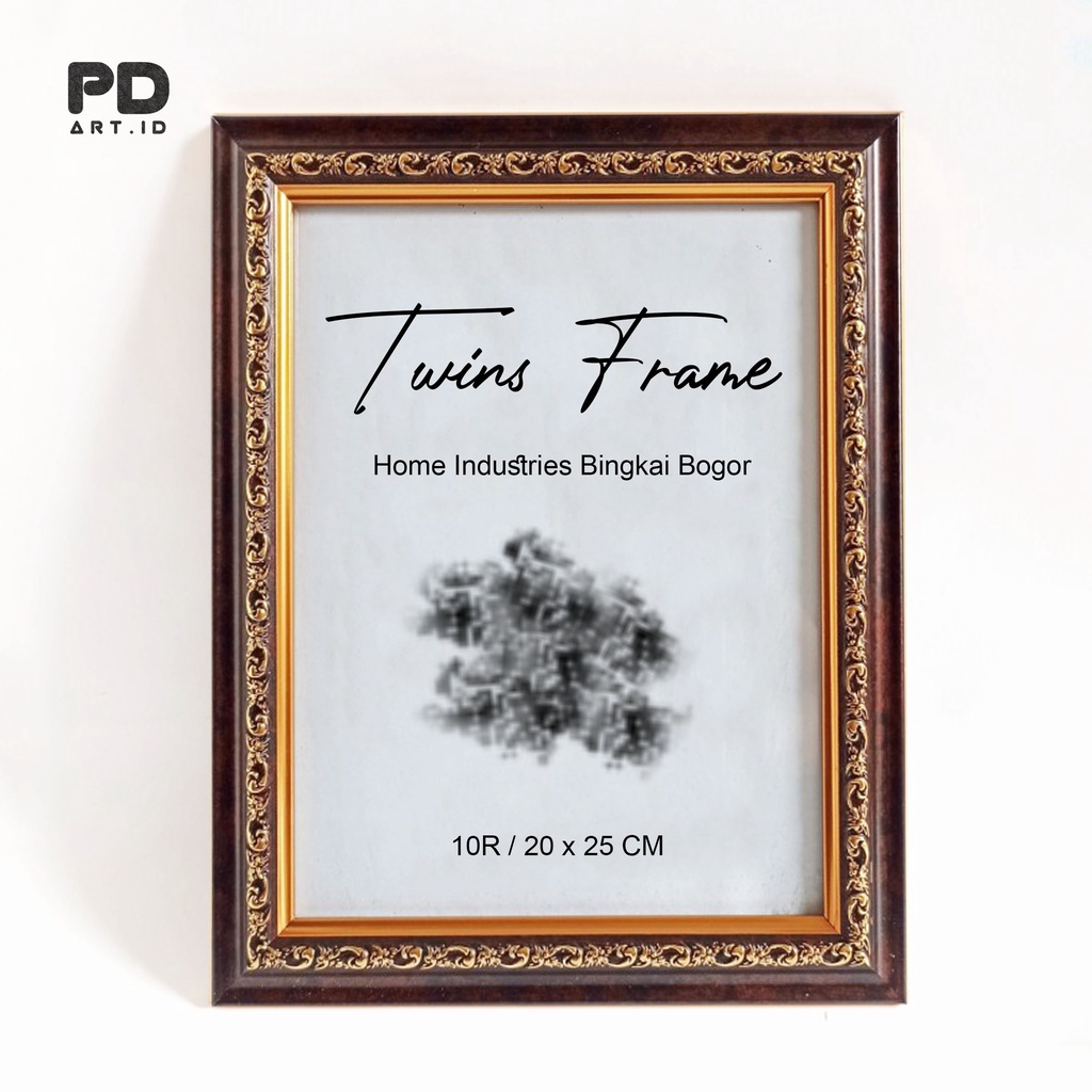 10r Photo Frame / 20x25 cm Carved Motif / Graduation Frame / 10R Photo ...