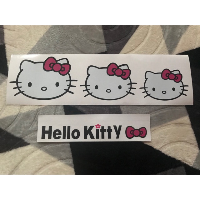 STICKER KERETA HELLO KITTY | Shopee Malaysia