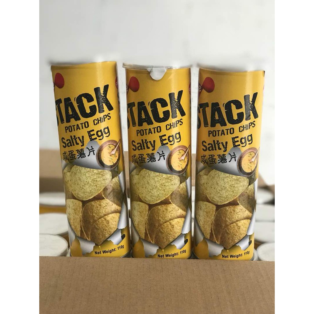 Peke STACK Potato - Chips Salty Egg (110g) | Shopee Malaysia