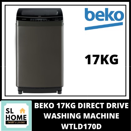 {KL & Selangor Only}BEKO WTLD170D 17KG TOP LOADER DIRECT DRIVE WASHING ...