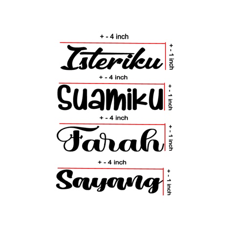 [High Quality] CUSTOMIZED WORDING Sticker Balloon Size Minimum for 10 ...