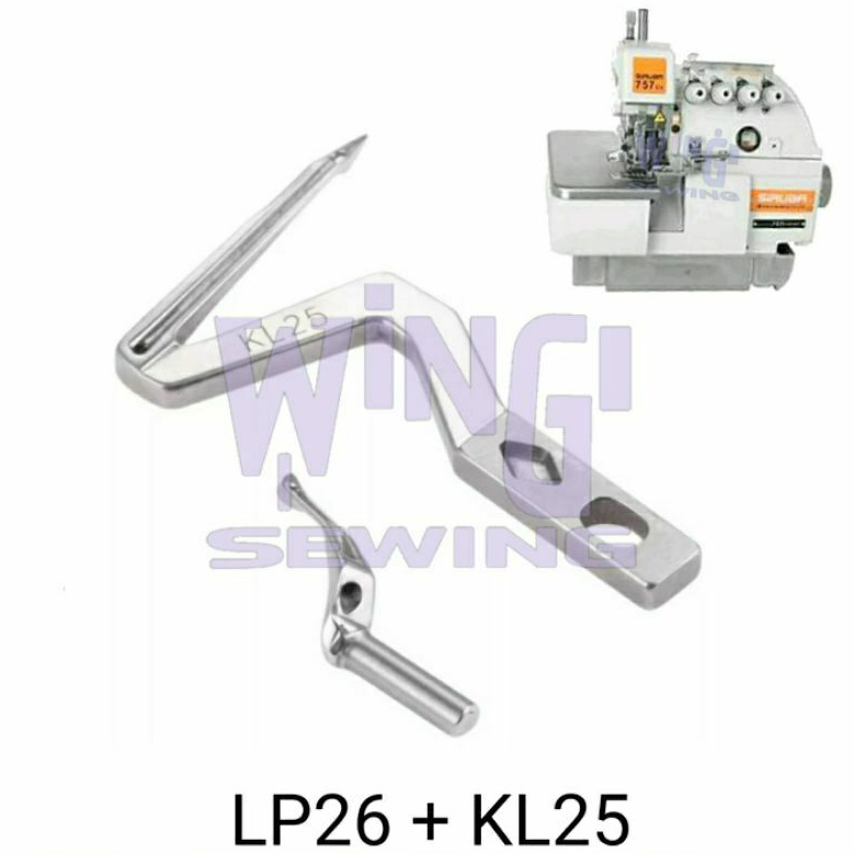 MESIN Kl25 LP26 SIRUBA Looper Set Top And Bottom Industrial Overlock Sewing Machine | Shopee ...
