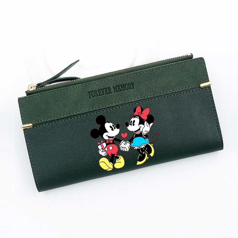 Mickey Mouse Wallet for Woman Coin Purse Cute Wallet for Men Long ...