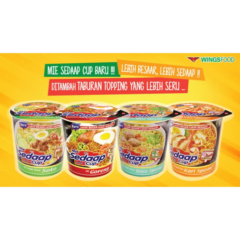 👍FAST POSTAGE👍MEE SEDAP INSTANT CUP | Shopee Malaysia