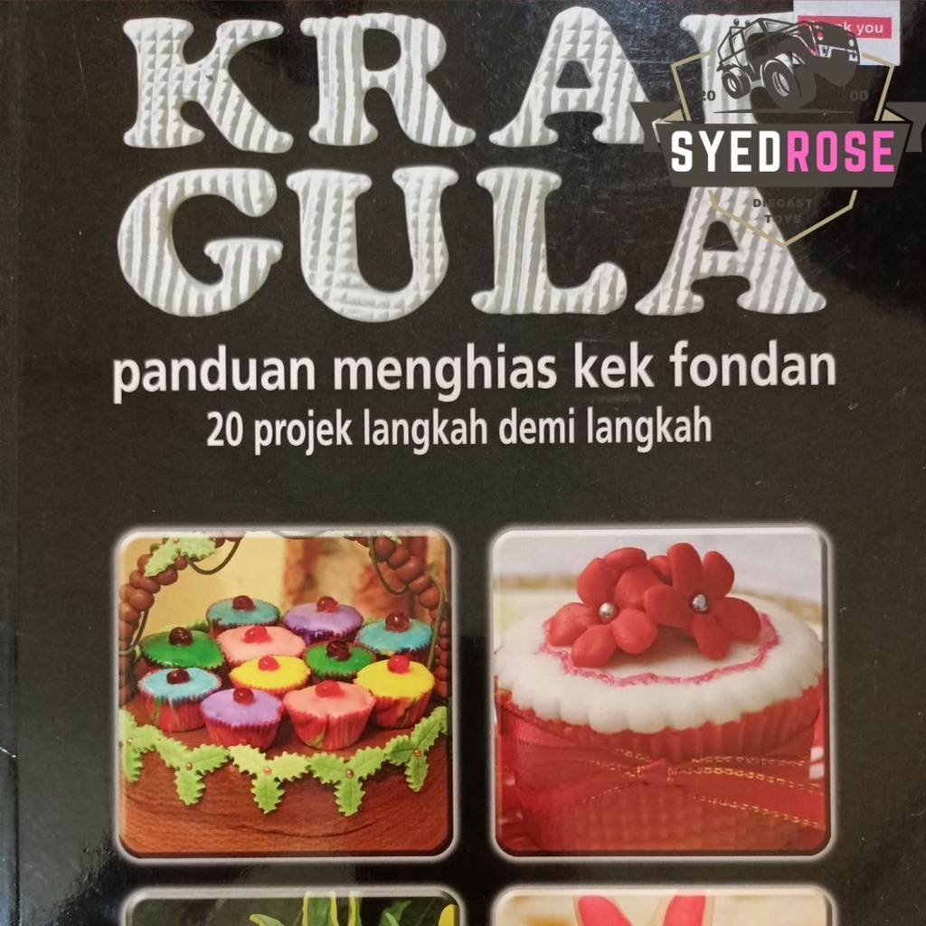 Buku Kraf Gula Panduan Menghias Kek | Shopee Malaysia