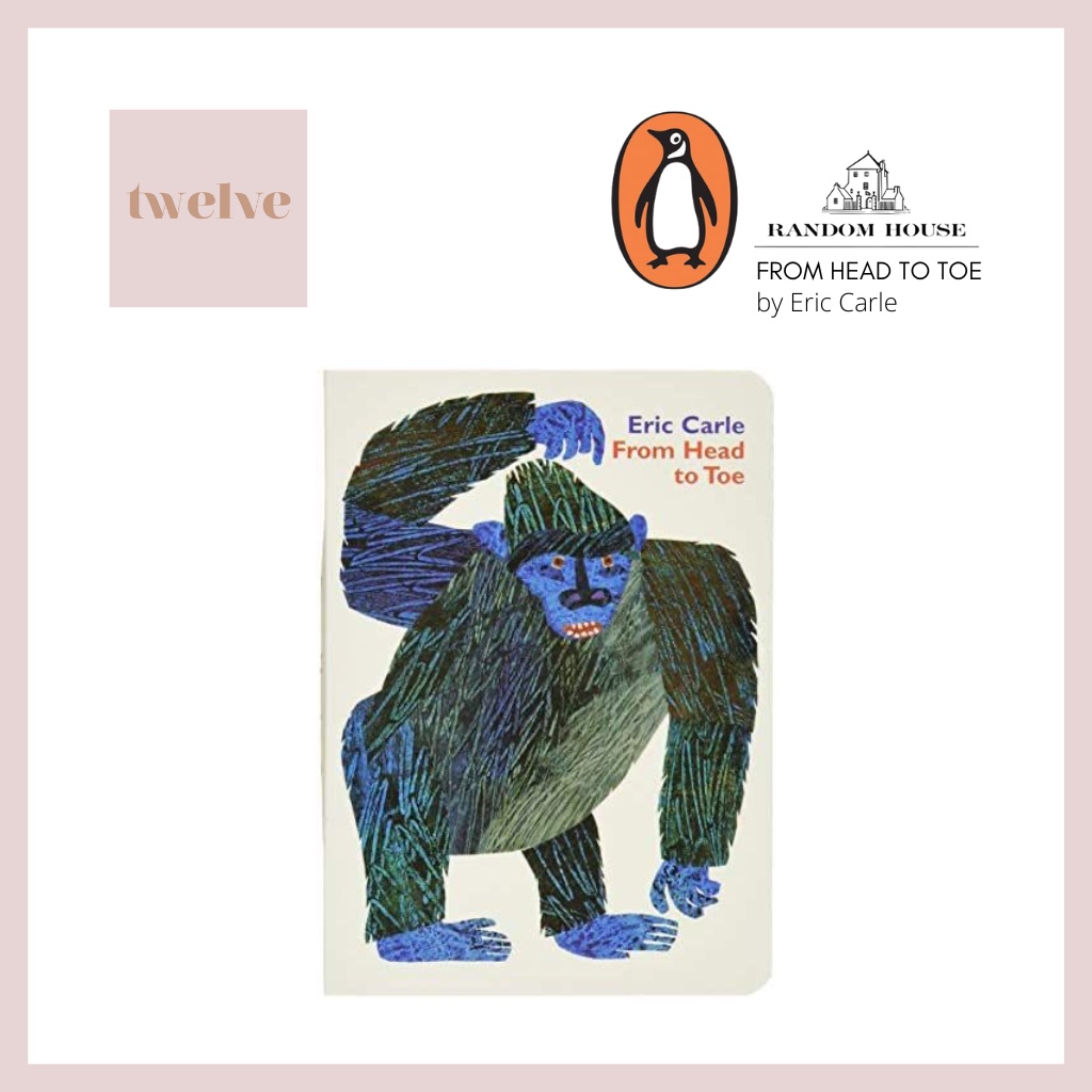FROM HEAD TO TOE l Board Book l by Eric Carle™ | Shopee Malaysia