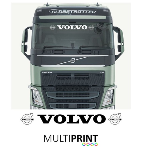 Volvo Lorry Truck Windscreen Sticker Decal Cab Window Glass | Shopee ...