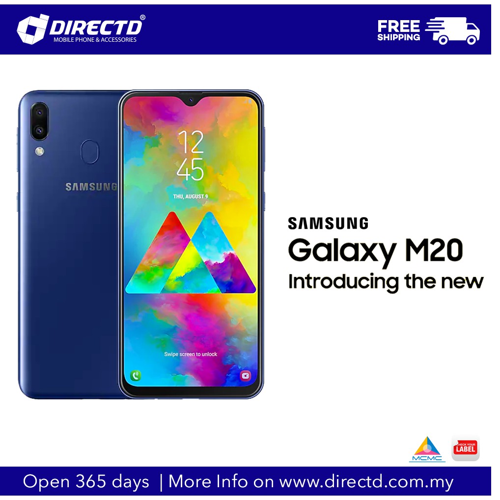 Samsung Galaxy M20 SM-M205G/DS (4GB + 64GB)-SAMSUNG MALAYSIA SME ...
