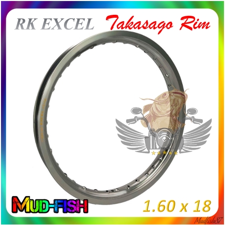GELUNG RK TAKASAGO EXCEL ASIA ALLOY RIM 160 X 18 | 1.60 x18 SEBIJI (1PC ...