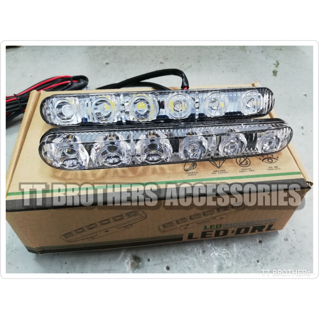 (ready stock) UNIVERSAL DRL DAYLIGHT LED DAYTIME RUNNING LED daylight ...