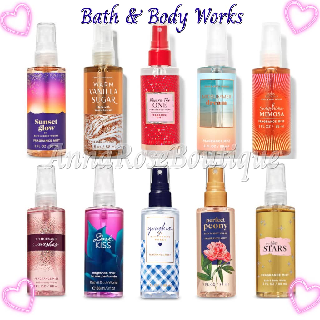 PROMO! Bath and Body Works Travel Size Body Mist 88ml (100% Original ...