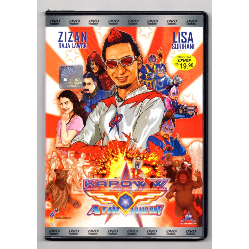 KAPOWW - ATOI THE AJAIB BOY : ZIZAN RAZAK, LISA SURIHANI (DVD ORIGINAL ...
