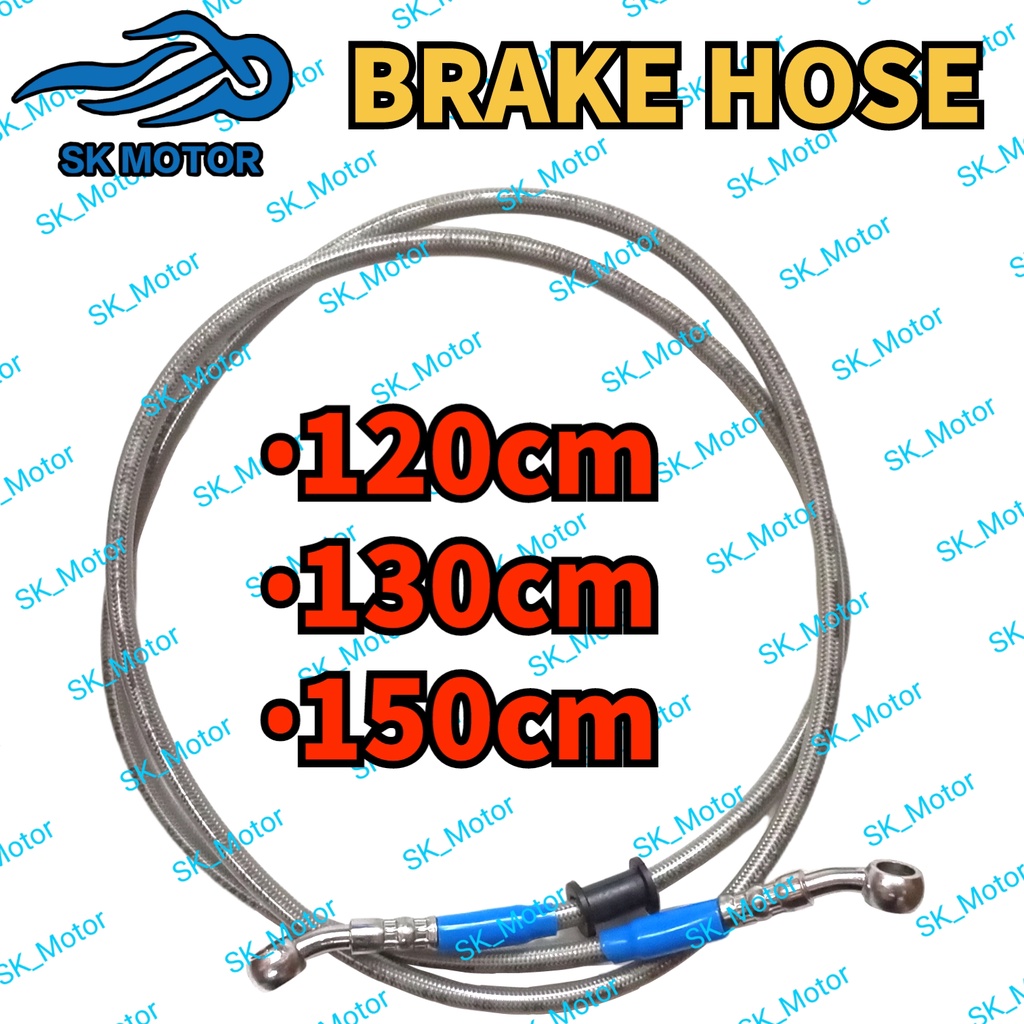 120cm 130cm 150cm Modify Long Front Brake Hose Pipe Panjang KLX150 ...