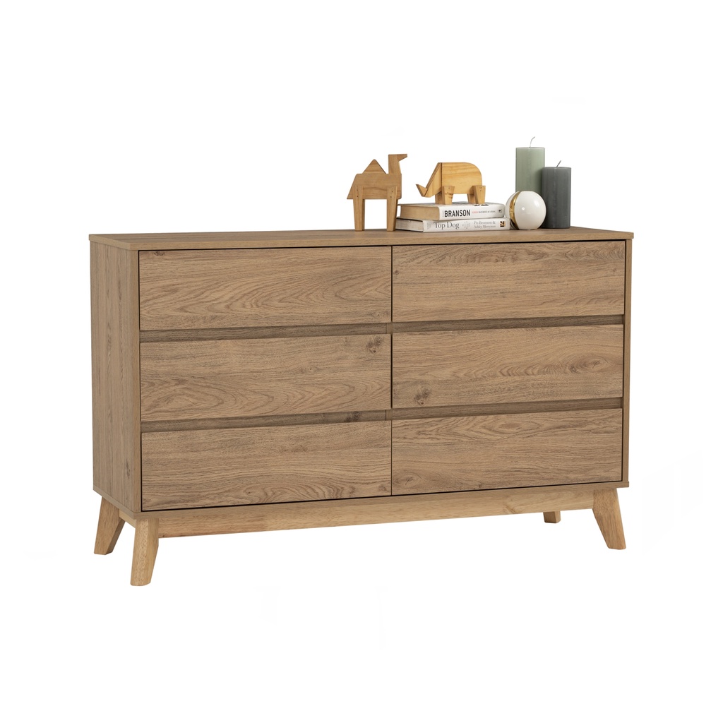 Modern Natural 1.2 Meter Sideboard Cabinet/Living Room Cabinet/Storage ...