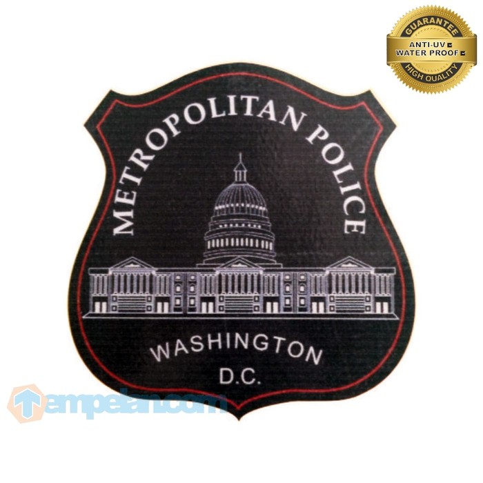 Washington DC POLICE METROPOLITAN STICKER | Shopee Malaysia