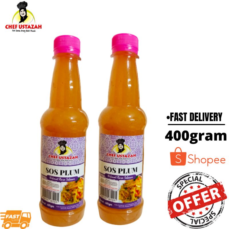 SOS PLUM by CHEF USTAZAH / SOS MASAM MANIS 300ML | Shopee Malaysia