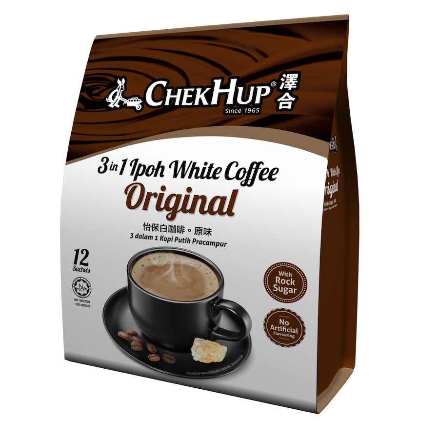 Chek Hup 3 in 1 Ipoh White Coffee Original (40g x 12s) | Shopee Malaysia