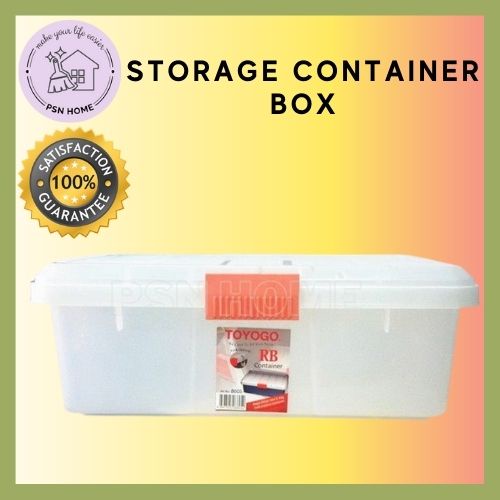 TOYOGO Storage Container Box Single-Lid Side-Mount Multipurpose Tools ...