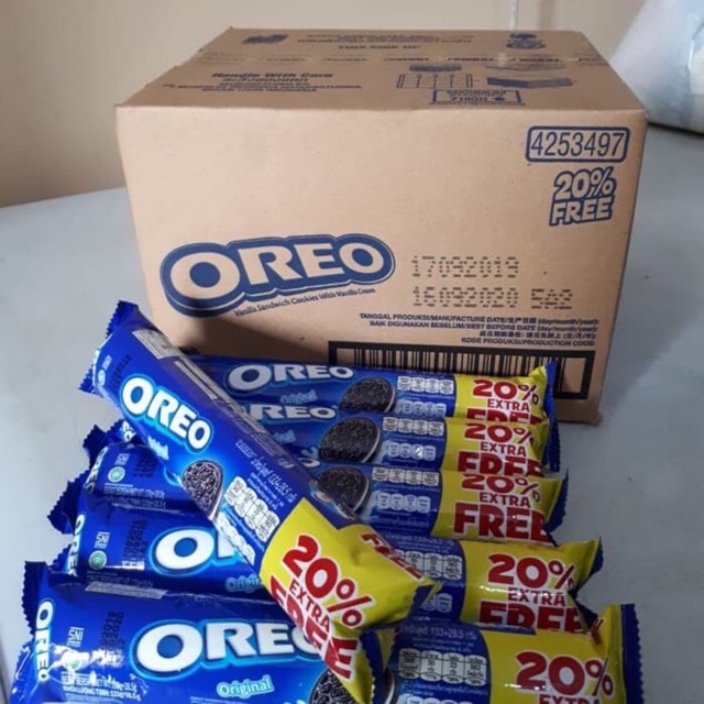 Oreo original carton 133g*24pack | Shopee Malaysia