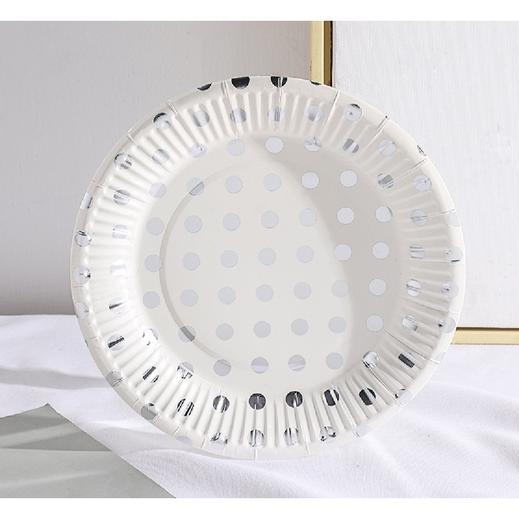 Glitter Paper Plates (8pcs) | Shopee Malaysia